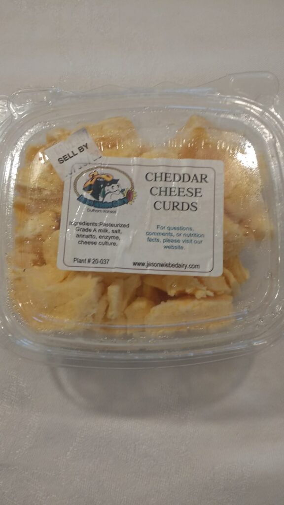 Cheese Curds - Jason Wiebe Dairy